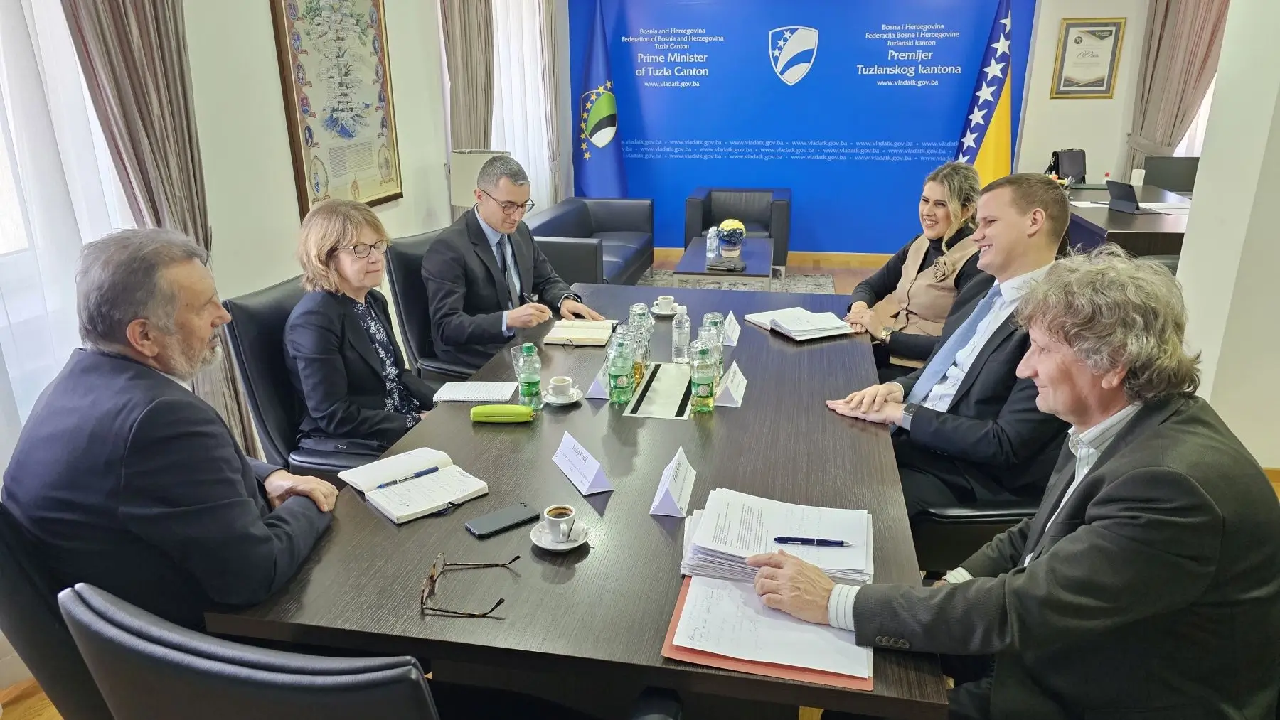 Premijer Halilagić sa predstavnicima EBRDA o realizaciji ekoloških ...